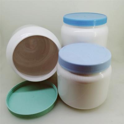 China Food Grade PET Jar 1000ml to 2000ml with Thread Cap for Protein Powder and Dry Food Storage for sale