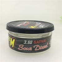 China Food Grade Transparent PP 3.5G Metal Tuna Tin Cans - 100ML Capacity, 65.3mm Diameter for sale
