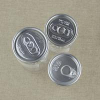 China Screen Printing Transparent Plastic 250ml Drink Beverage Soda Can for sale