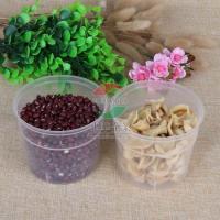 China Heat Resisting Food Grade 450ml Clear PP Jar Packaging for sale