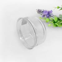 China Empty 211 100ml PET Plastic Transparent Can with Pull Ring Easy Open Lid for sale
