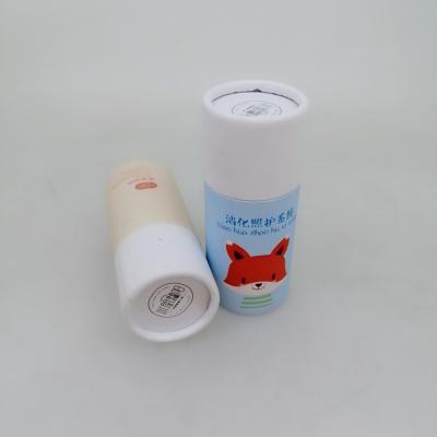 China FDA Certified 83.3mm Cardboard Cosmetic Paper Tube Box for Liquid Foundation Packaging for sale