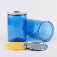 China Custom Blue Sealed Food Storage 1000ml Easy Open Cans for sale