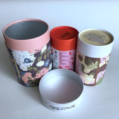 China Custom Biodegradable 83.3mm A4 Kraft Paper Tube Packaging for sale