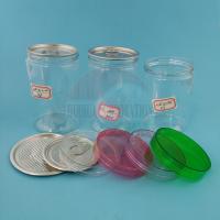 China Food Grade PET Plastic Jar 500ml Screw Cap Leak Proof Storage Container for sale