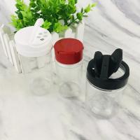 China 100g Food Grade PET Spice Sifter Bottle 38mm Neck Custom Pepper Shaker for sale