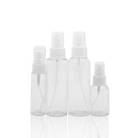 China 60ml 120ml Plastic Fine Mist Spray Bottle for Medical Alcohol Sanitizer 37mm Neck for sale