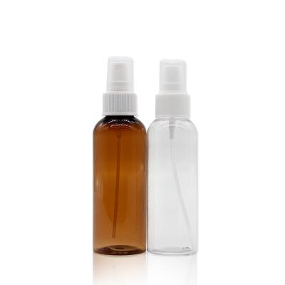China 60ml 120ml Plastic Fine Mist Spray Bottle for Medical Alcohol Sanitizer 37mm Neck for sale