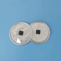 China Aluminum Degassing Peel-Off Lid with Valve for Coffee Cans - 99mm & 126mm Diameter, 0.21-0.23mm Thickness for sale