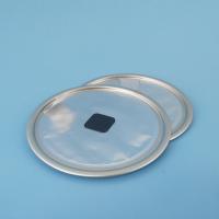 China Aluminum Degassing Peel-Off Lid with Valve for Coffee Cans - 99mm & 126mm Diameter, 0.21-0.23mm Thickness for sale