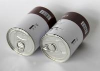 China Food Grade Paper Cans 83mm x 100mm for Powder Packaging with Custom Printing and OEM Options for sale