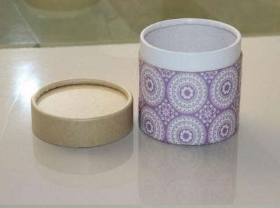 China Eco-friendly Paper Cans Packaging for Wedding Gift Box with ISO SGS FDA QS 80mm Diameter for sale