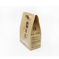 China Custom Paper Packaging Box with Window and Handle for Tea Gift 1000pcs MOQ for sale