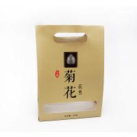 China Custom Paper Packaging Box with Window and Handle for Tea Gift 1000pcs MOQ for sale