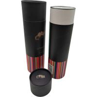 China Biodegradable Coffee Powder Airtight Paper Tube Packaging with Inner Aluminum Foil 88mm for sale