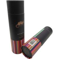 China Biodegradable Coffee Powder Airtight Paper Tube Packaging with Inner Aluminum Foil 88mm for sale