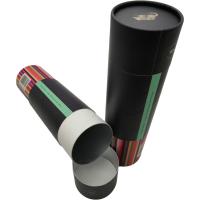China Biodegradable Coffee Powder Airtight Paper Tube Packaging with Inner Aluminum Foil 88mm for sale