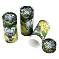 China Biodegradable Kraft Paper Can Packaging 73mm to 225mm for Tea Food and Powder for sale
