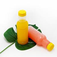 China 8oz PP Plastic Beverage Bottle For Yoghurt Milk Juice Hot Tea for sale