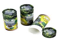 China Custom Ivory Board Paper Tube Packaging for Gift Food 46mm to 225mm Diameter for sale
