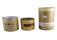 China Customised CMYK Paper Tube Packaging ISO9001 For Cosmetic Packaging for sale