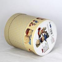 China Custom Eco-Friendly Round Paper Cans with Logo - 40mm to 225mm Diameter Options for Clothing, Toys & Gift Packaging for sale