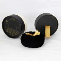 China Elegant Mini Black Kraft Paper Tube Cans Packaging for Cosmetic for sale