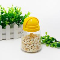 China Kids Favor Penguin Cookie Clear Plastic Packing Jar Lovely Animal Shape 350ml for sale