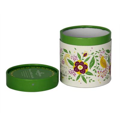 China FDA SGS Certified Round Cardboard Box Packaging Cans 40mm to 225mm Diameter for Cosmetics Gift for sale