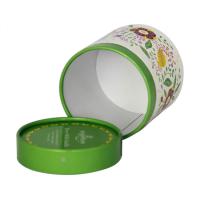 China FDA SGS Certified Round Cardboard Box Packaging Cans 40mm to 225mm Diameter for Cosmetics Gift for sale