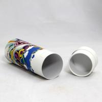 China Moisture Proof Cylindrical Paper Can Packaging for Underwear T Shirt 80mm Diameter for sale