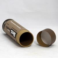 China Custom Kraft Paper Cans Packaging 40mm to 225mm Diameter Eco Friendly Cylindrical Cardboard Tubes for sale