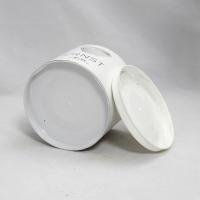 China Eco Friendly Food Grade White Kraft Paper Cans Packaging Bowl Cup 73mm Diameter for sale