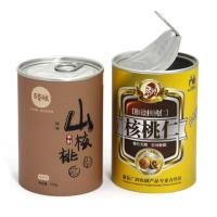 China Food Grade Paper Composite Cans 83mm Diameter for Coffee Nuts Milk Powder Packaging for sale