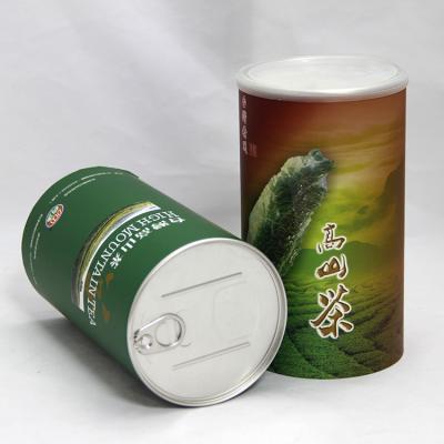 China SGS Food Grade Cylinder Paper Composite Cans 83mm for Tea Coffee Packaging for sale