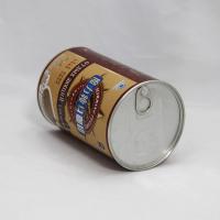 China OEM Cylinder Brown Paper Can Packaging 83mm x 100mm for Coffee Milk Powder Nuts for sale