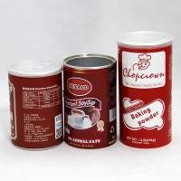 China Eco-Friendly Waterproof Cylindrical Paper Composite Can 83mm x 100mm for Baking Powder for sale