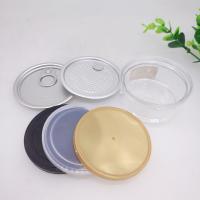 China Food Grade PET Plastic Can with Aluminum Easy Open Lid 100ml 360ml for Dry Food Packaging for sale