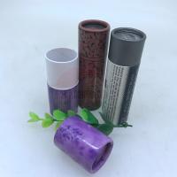 China Recycled Kraft Paper Lipstick Tube Cosmetic Packaging 83.3mm Diameter Eco Friendly for sale