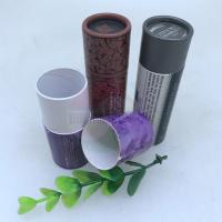 China Recycled Kraft Paper Lipstick Tube Cosmetic Packaging 83.3mm Diameter Eco Friendly for sale