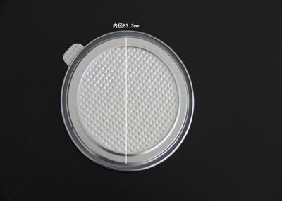 China 83mm Food Grade Round Aluminium Foil Lids for Tin Can Alu Foil EOE 0.21mm Thickness for sale