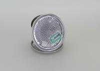 China Airtight Easy Tear Silver Aluminium Foil Lid 603# for PET Bottle Sealing 153.3mm for sale