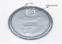 China Custom Plastic bottle easy open Aluminium Foil Lids silk printing 300# for sale