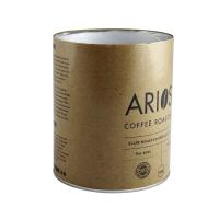 China Recycled Brown Cardboard Paper Tube Packaging 83mm Diameter Eco-Friendly Cylinder Box for Gifts T-Shirts Tea for sale