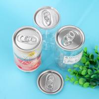 China 8 Oz 250ml Plastic Containers PET Jar Milk Tea Plastic Can With Lids for sale