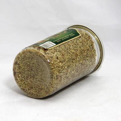 China 500ml Food Grade Clear PET Plastic Jars for Wheat Packaging Custom Size for sale