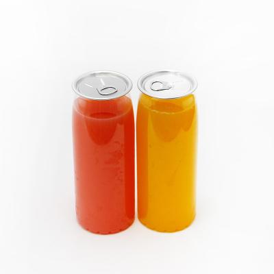 China 500ml Clear PET Plastic Beverage Bottles - 52.3mm Diameter Food Grade Drink Containers with Custom Logo Options for sale
