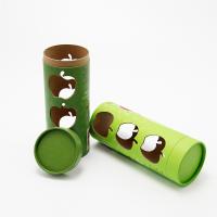 China Custom Round Kraft Paper Can 83.3mm Diameter Full Color Printing Eco Friendly Packaging Tube for sale