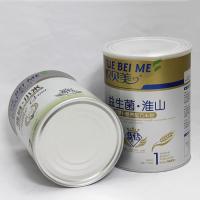 China Food Grade Paper Composite Cans 99mm x 130mm for Milk Powder Packaging SGS FDA Certified for sale