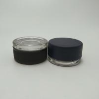 China 1oz Childproof Screw Cap Cosmetic Jars Push Safety Caps Jar for sale